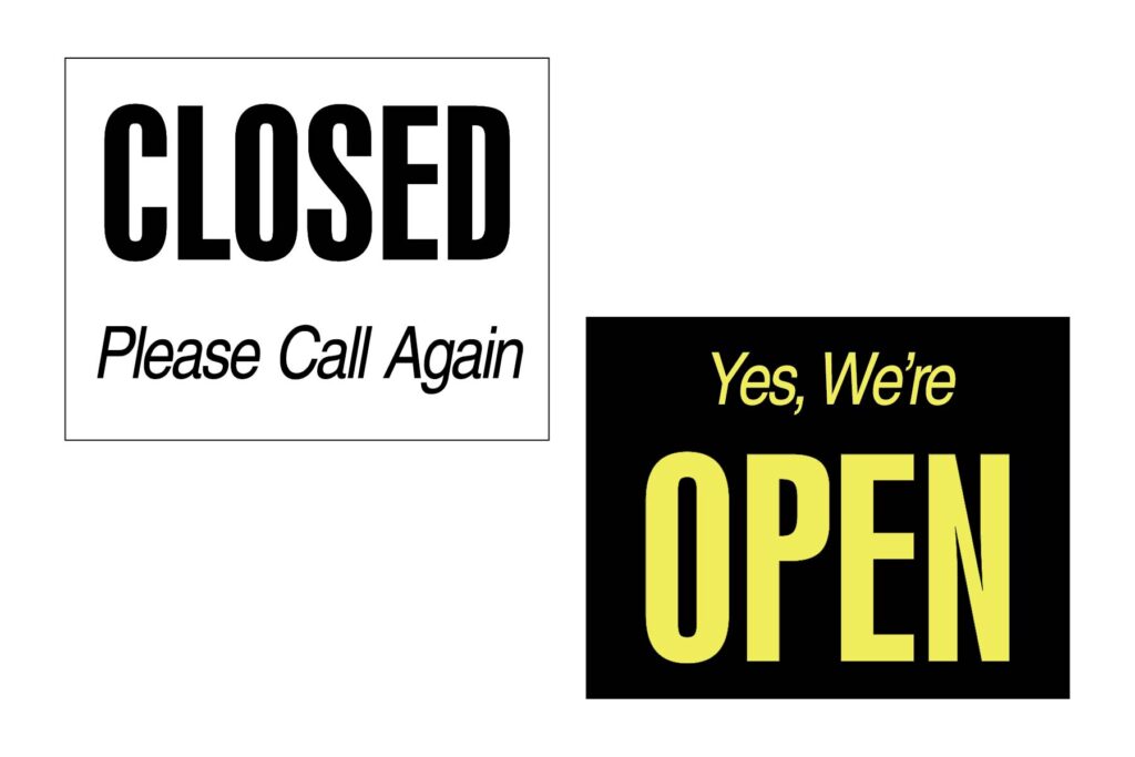 "Emergency Shut-Off Switch" - Sign