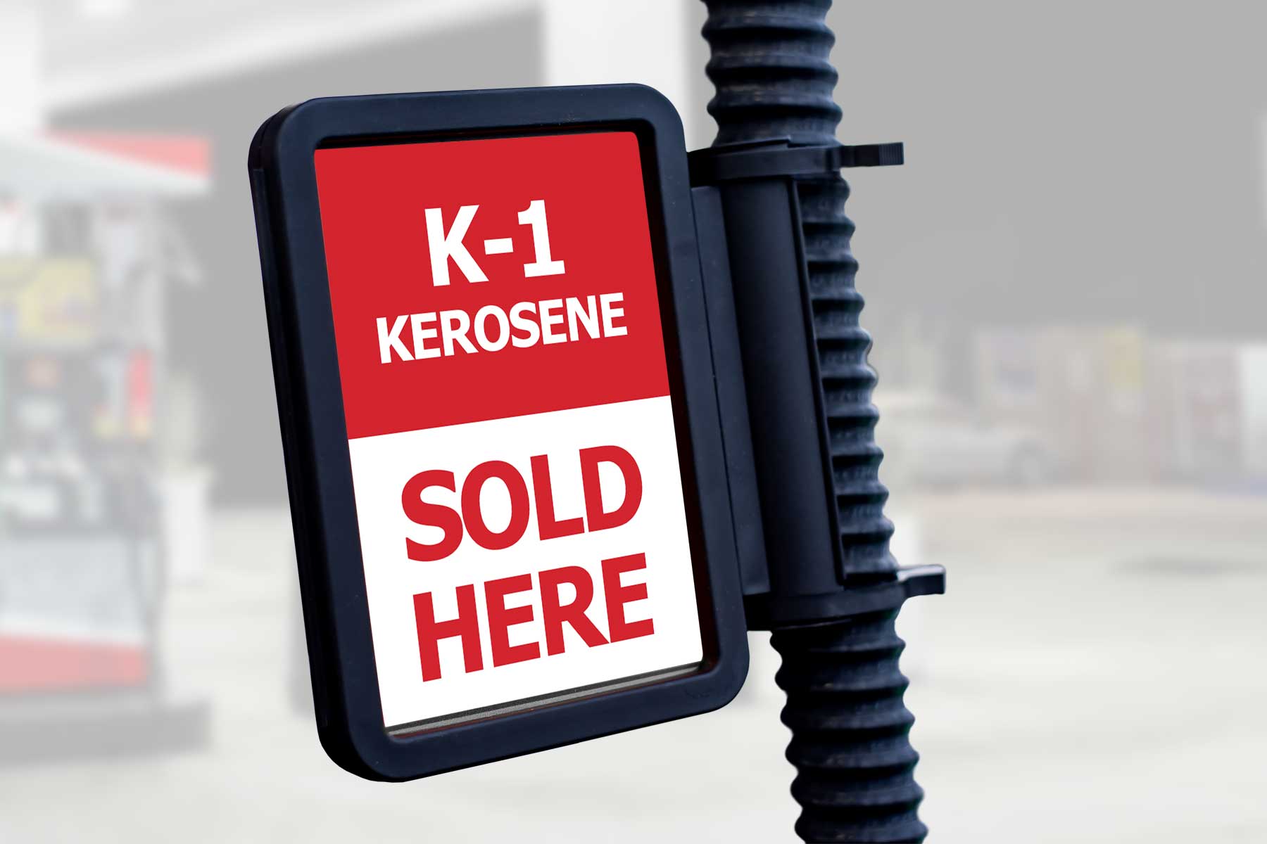 "Self Serve" - Fuel Hose Sign Insert - zoomnsupply.com