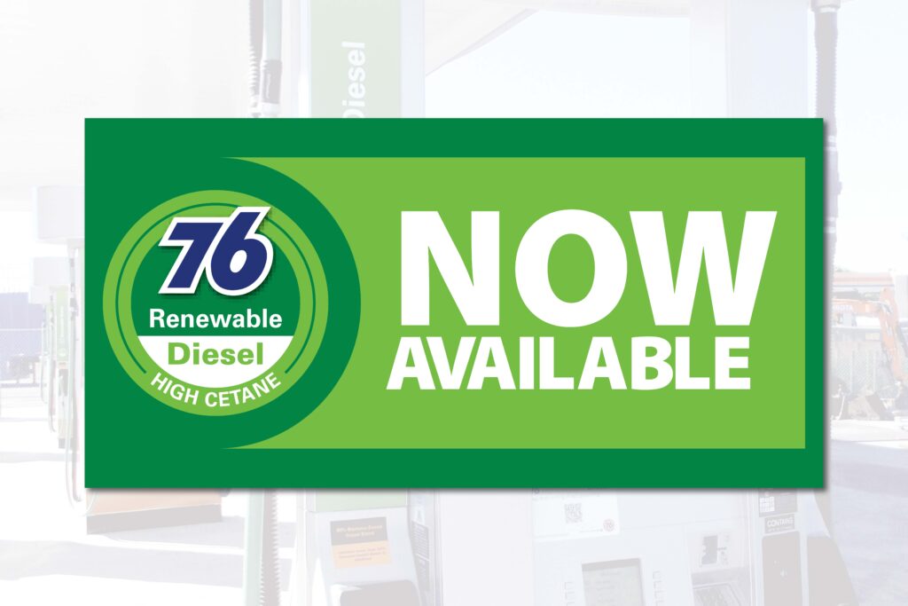 76 – Renewable Diesel – Gilbarco Encore C (3+1) – Full Decal Kit