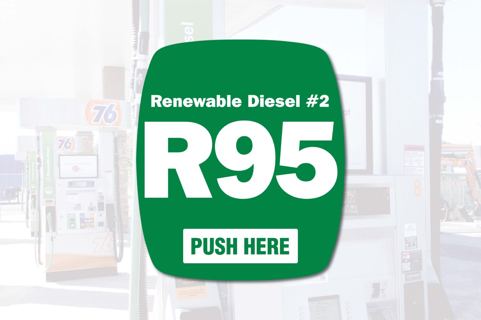 76 – Renewable Diesel – Wayne Ovation 2 (3+1) – Full Decal Kit