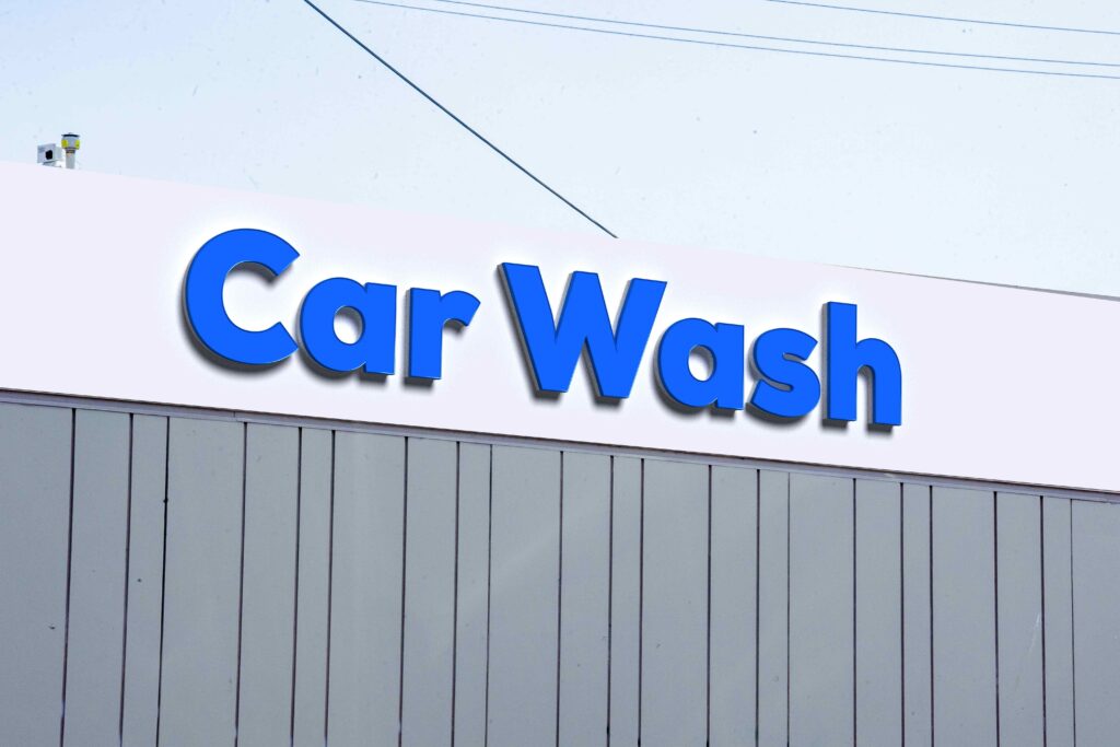 "Car Wash" Channel Letters